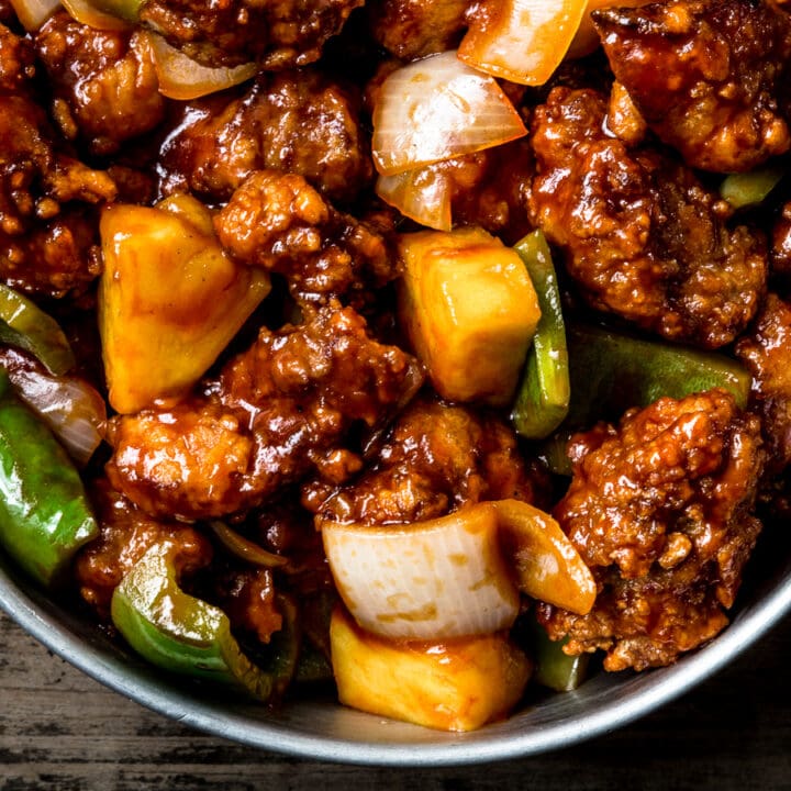 Chinese Steamed Pork Patty - Pups with Chopsticks
