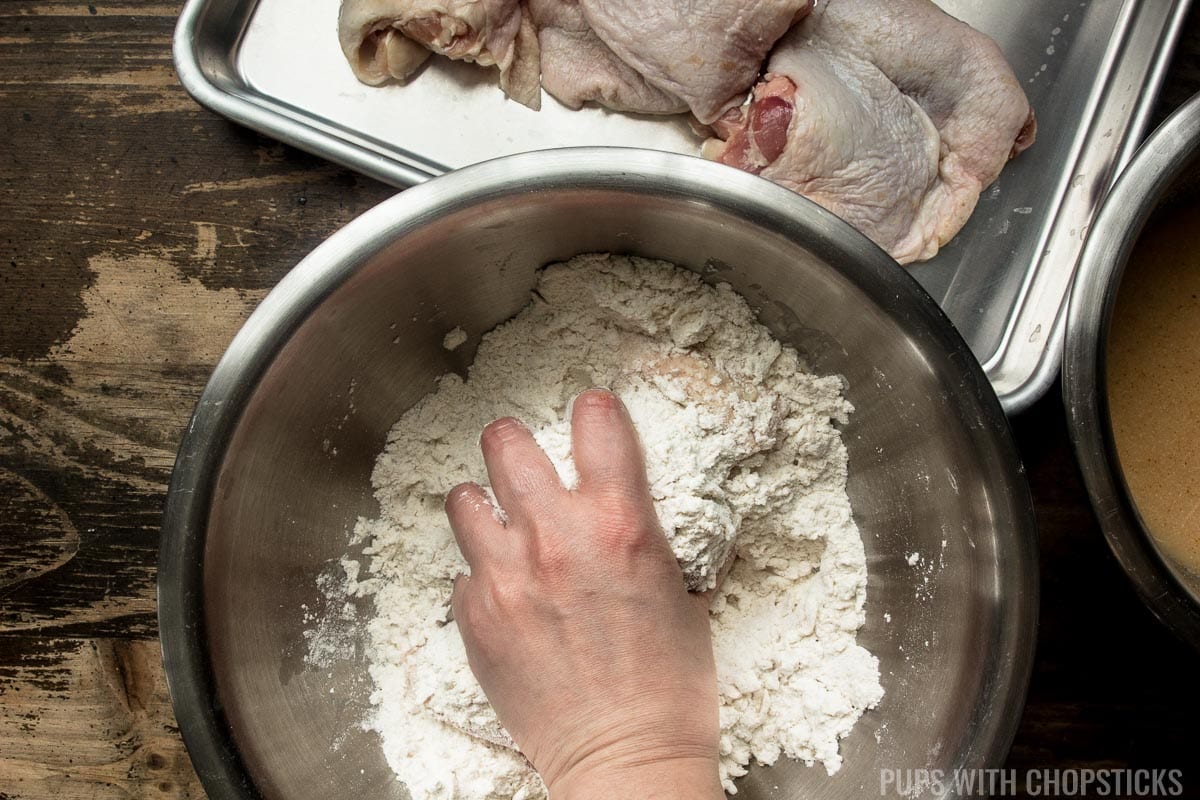 My Ultimate Super Crispy Fried Chicken Recipe - Pups with Chopsticks
