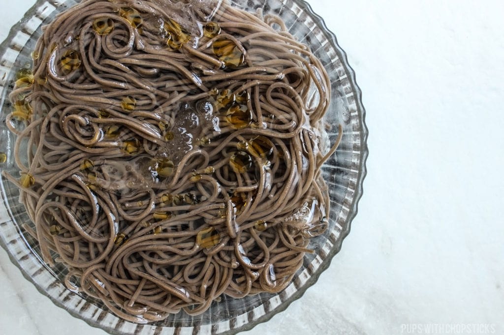 Easy Cold Soba Noodles (Zaru Soba) with Dipping Sauce